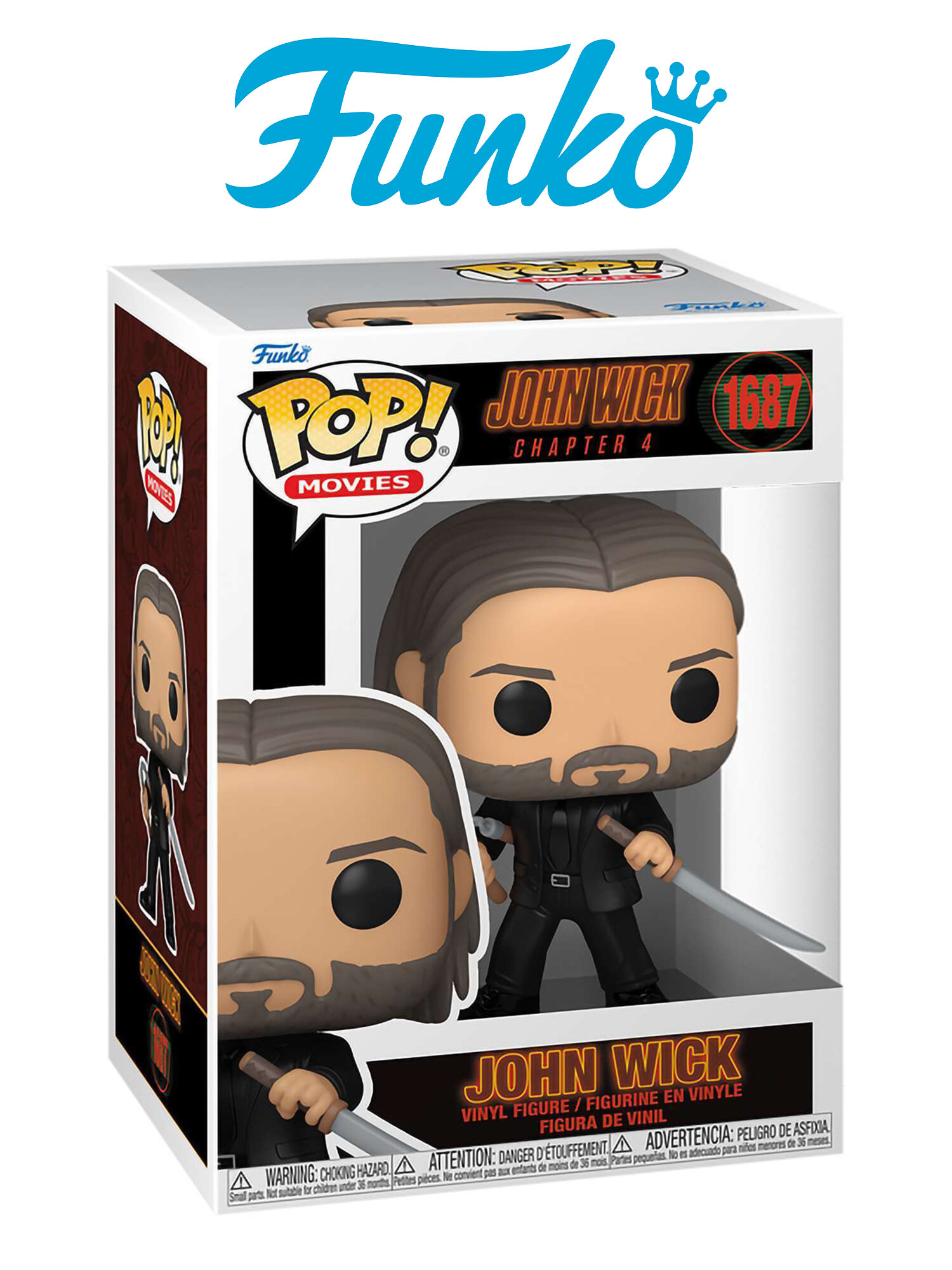 Фигурка Funko Pop movies John Wick 1687 Джон Уик из фильма Джон Уик