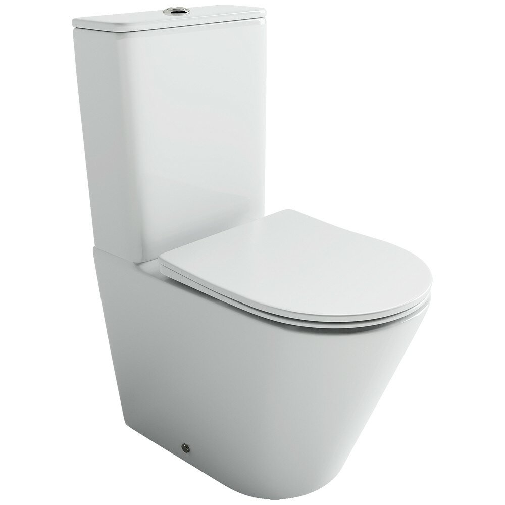 Унитаз Ceramica Nova Highlight CN1802T безободковый торнадо