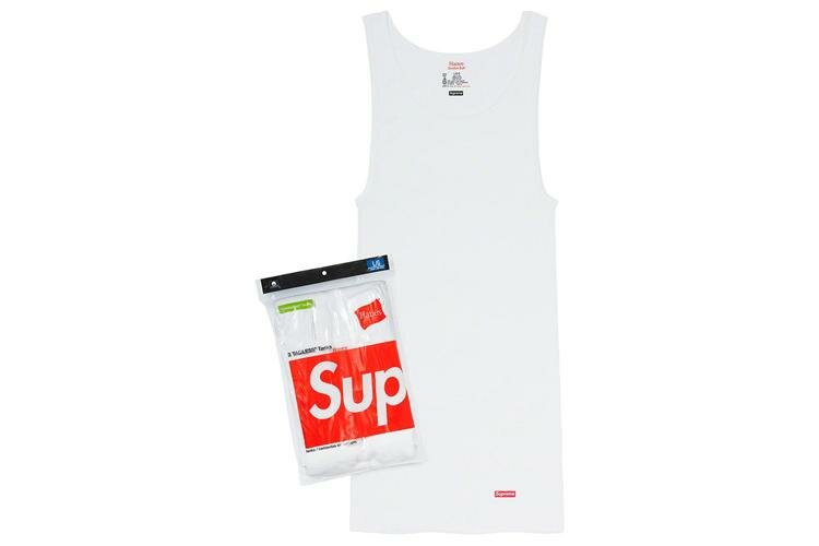 Майка Supreme Hanes Tagless, комплект
