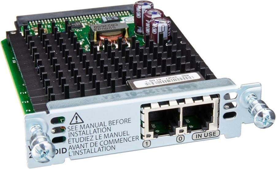 Модуль CISCO VIC3-2FXS/DID Two-Port Voice Interface Card- FXS and DID — фото 1
