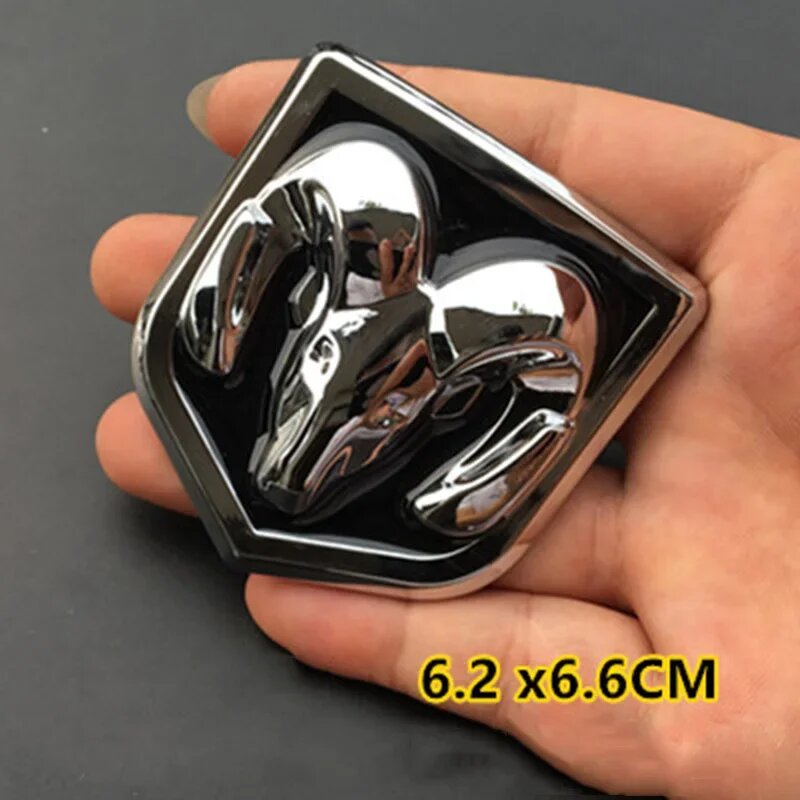 3D металлическая наклейка для Dodge RAM 1500 2500 3500 Challenger Charger Durango Nitro Medium