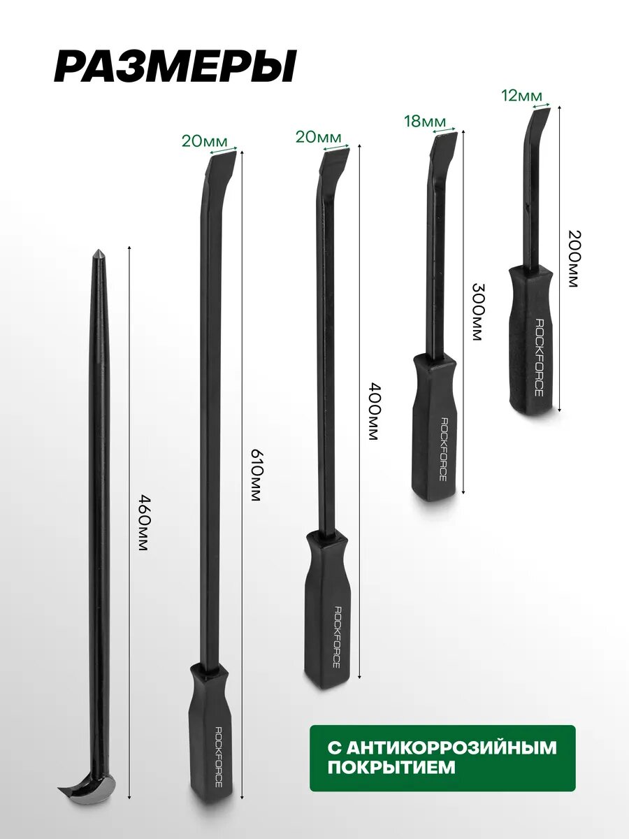 Монтировка, набор 5 предметов