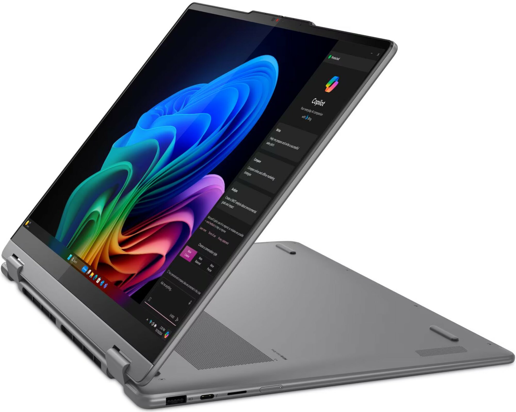 Ультрабук Lenovo Yoga 7 2-in-1 16ILL10 83JT0028RK (Core Ultra 7 2200 MHz (256V)/16384Mb/1024 Gb SSD/16"/2880x1800/Нет (Без ОС))