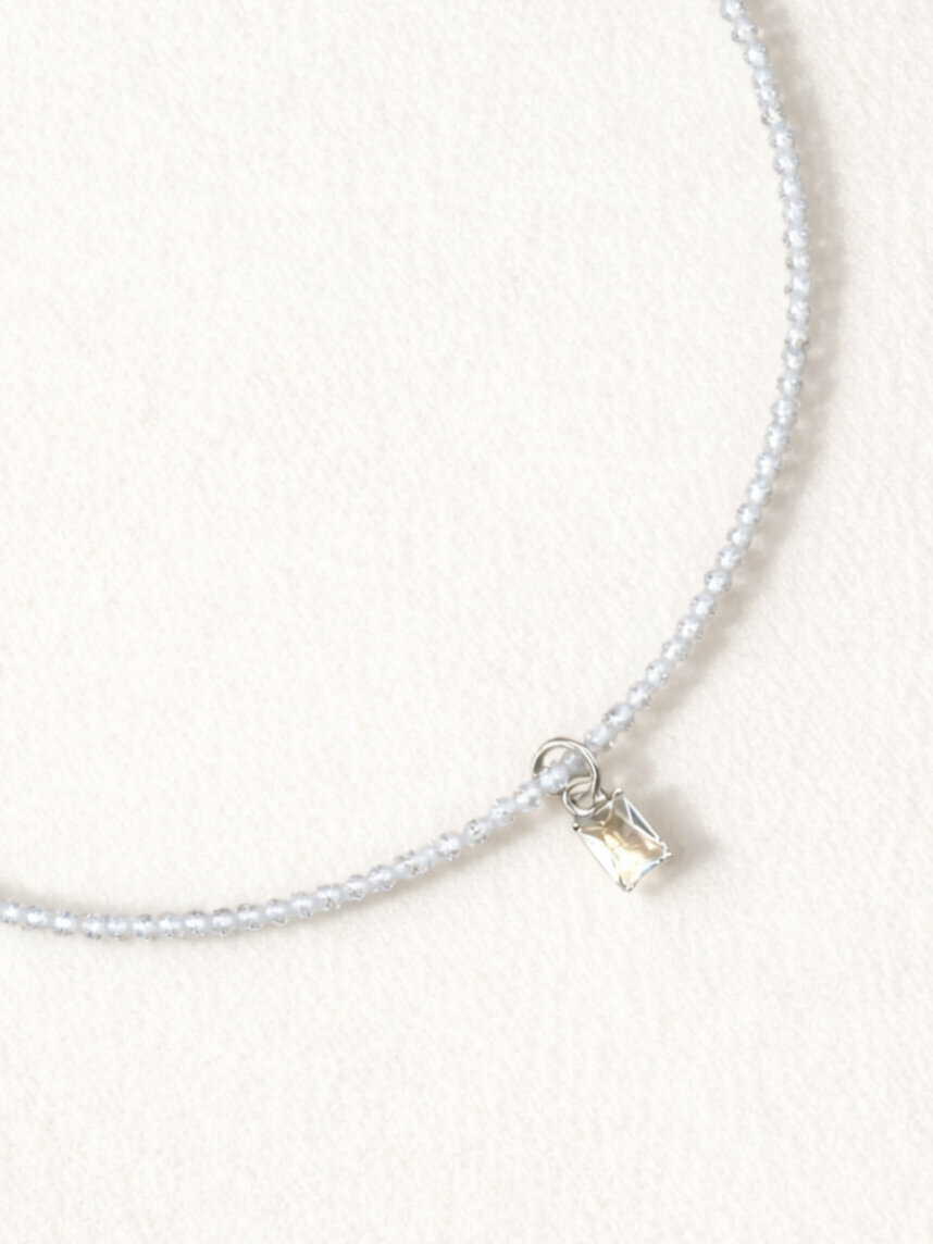 Чокер, циркон