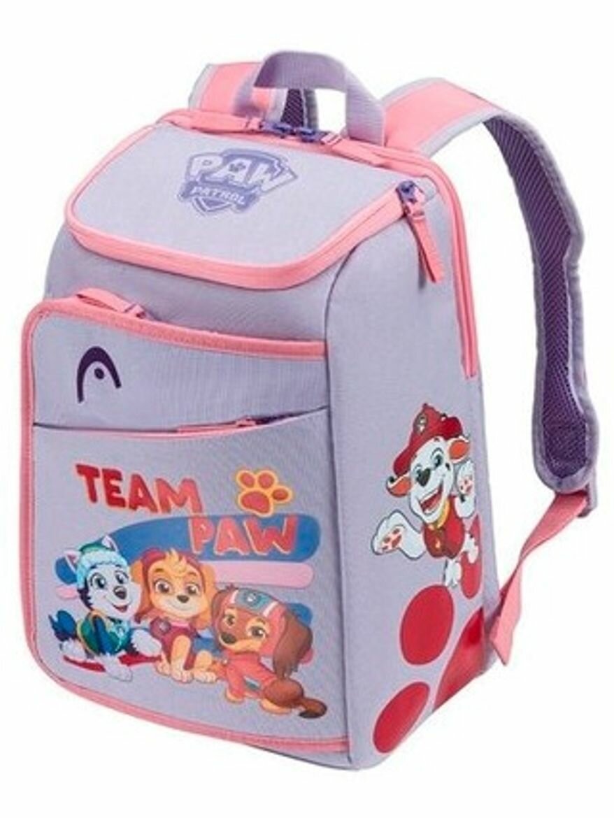 Рюкзак Head PAW PATROL BACKPACK сиреневый Большой теннис 18х28х37 262615-PU-1