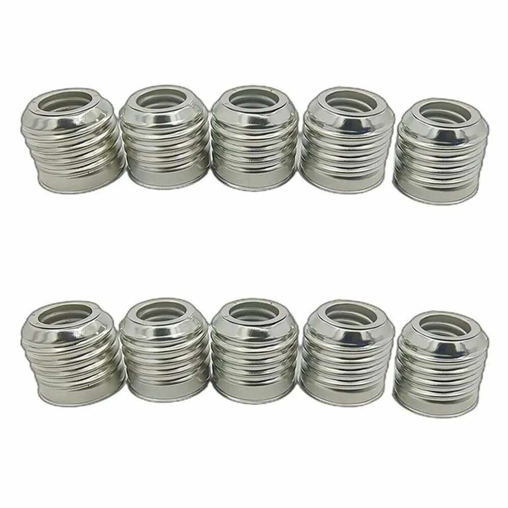 Переходник с патрона E27 на E14, огнестойкие переходники для цоколя, адаптер для лампочки, аксессуары для освещения