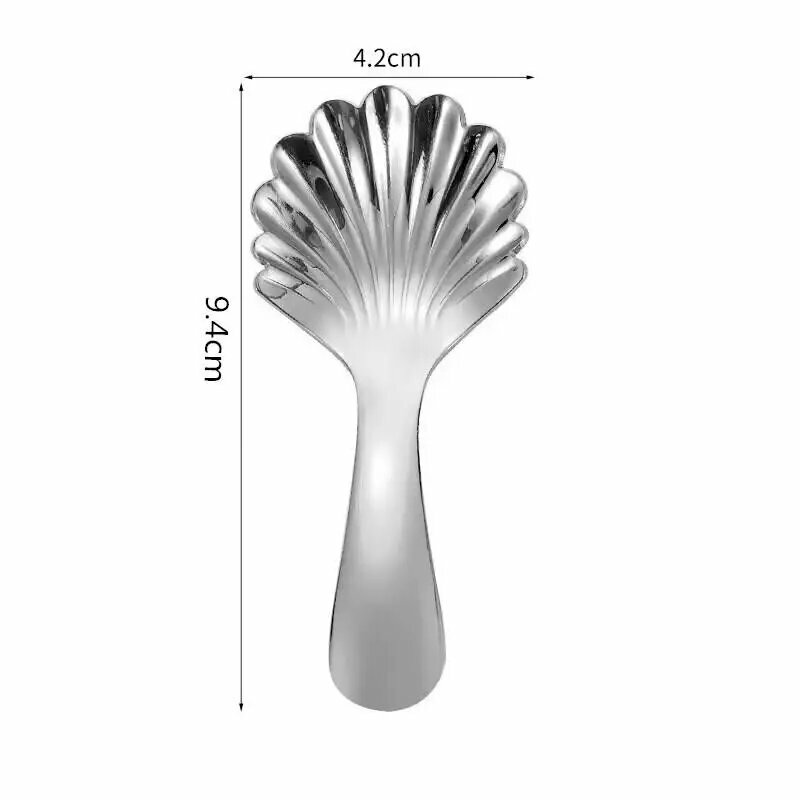 Ложка-ракушка из нержавеющей стали Spoon Silver