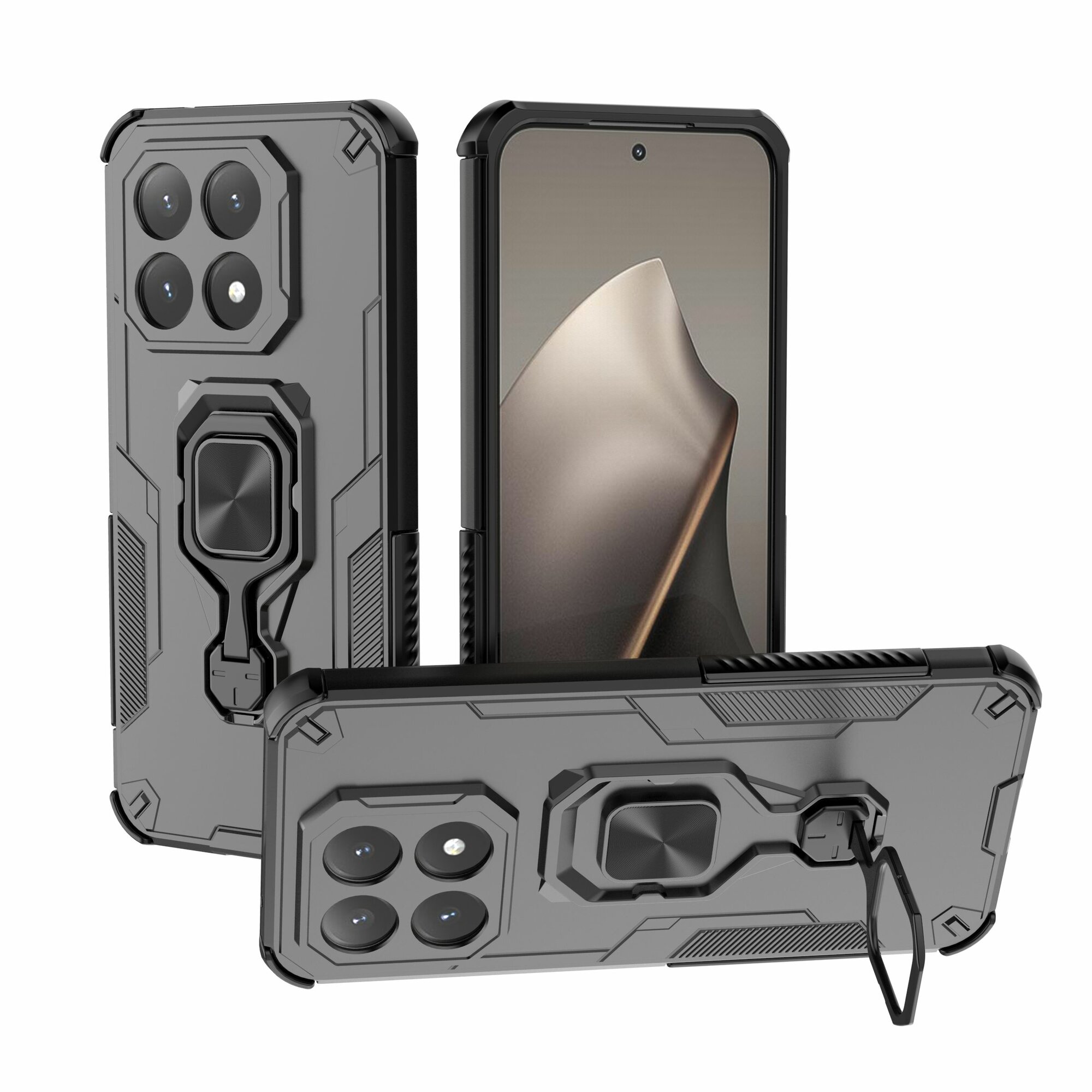 Противоударный чехол Antistrike для Xiaomi 15T черный