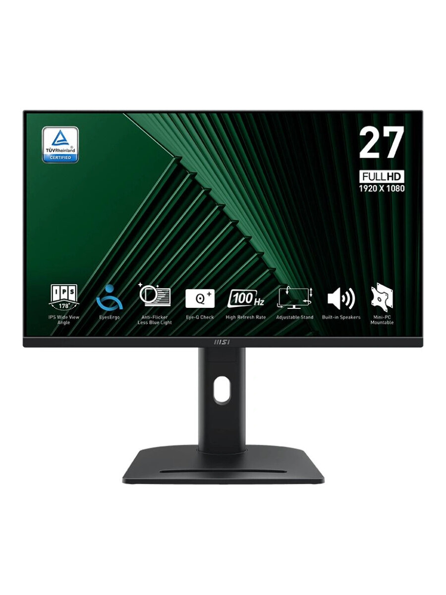 27" Монитор MSI MP275PG черный FHD IPS