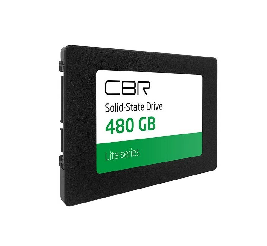 Твердотельный накопитель CBR Lite 480 ГБ, SATA, SSD-480GB-2.5-LT22