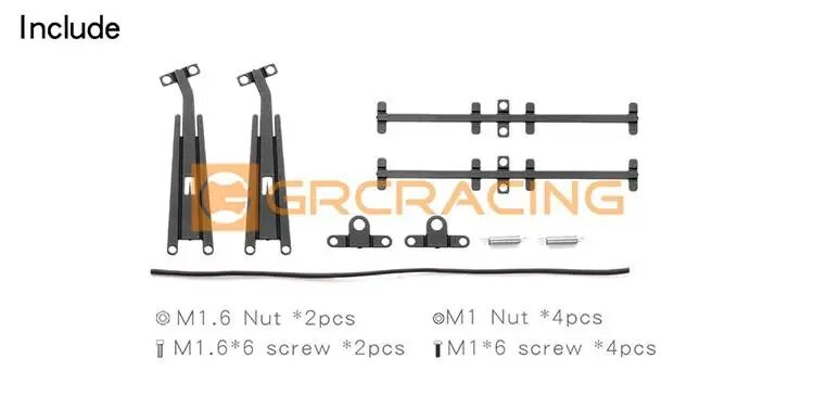 Металлические стеклоочистители AJRC для Traxxas TRX4 TRX-4 Defender RGT