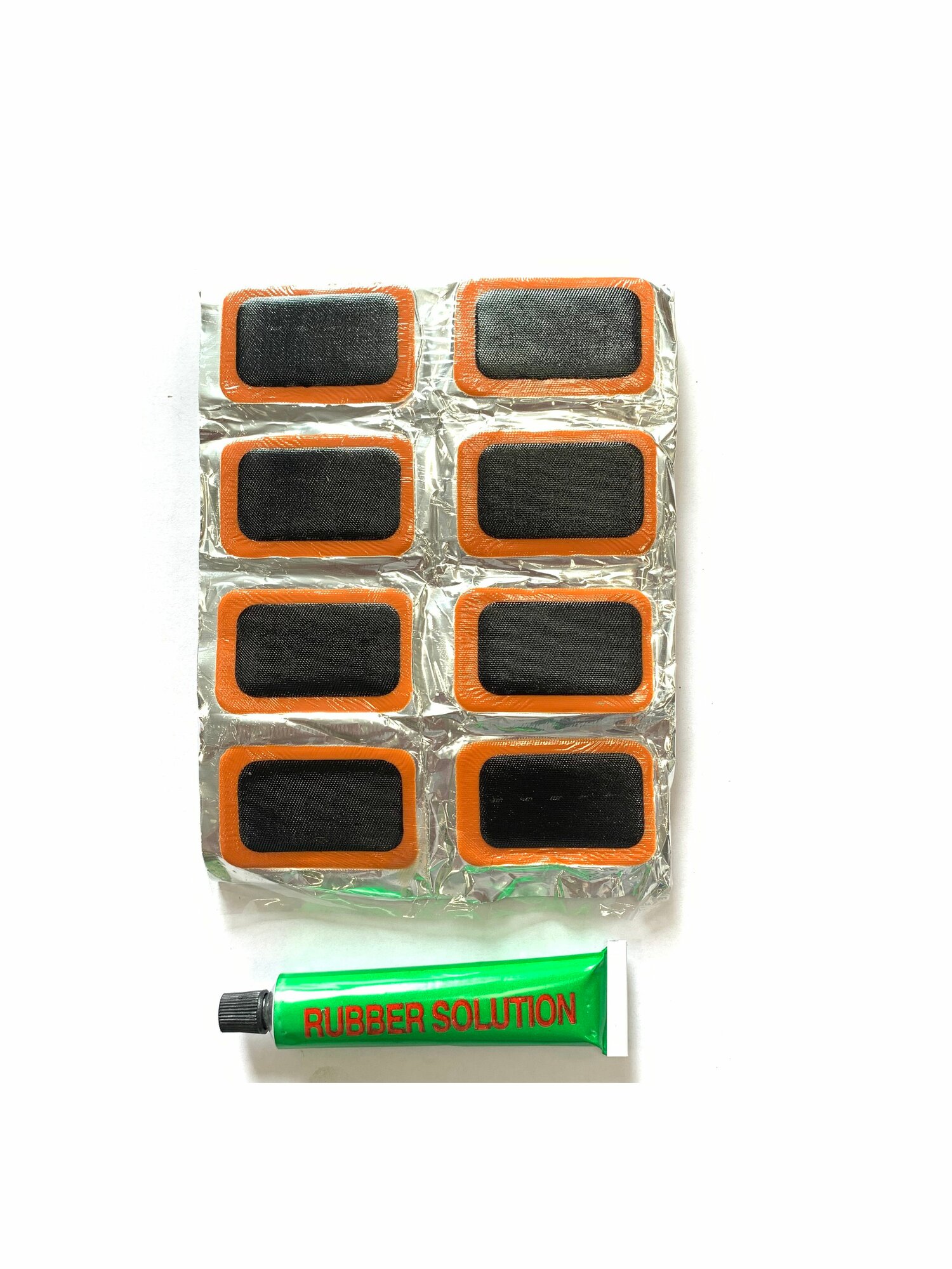 Набор для ремонта шин 24 заплаток 45х25мм + клей активатор RS24