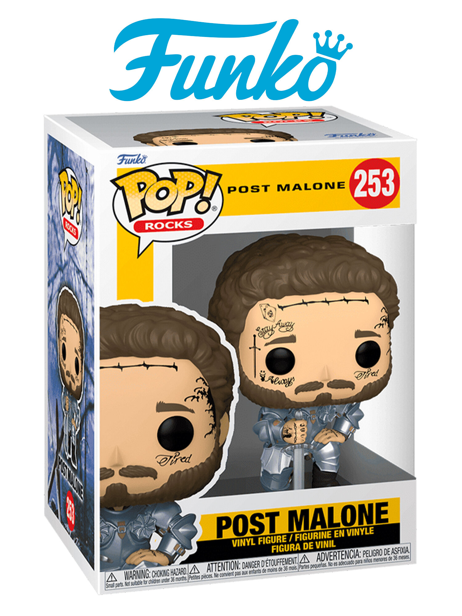 Фигурка Funko Pop! Rocks Post Malone (253) Пост Малон из серии Музыканты