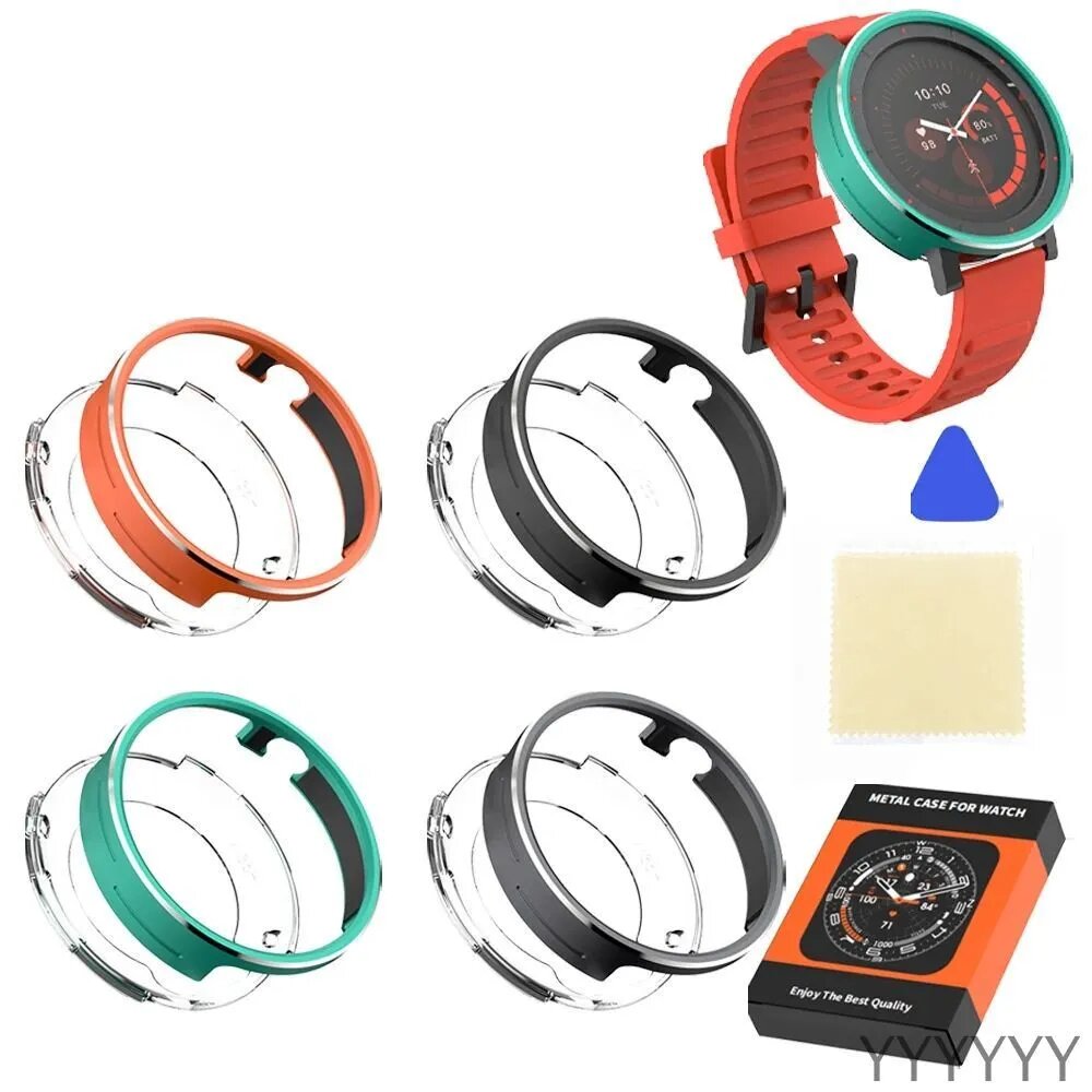 Металлический защитный чехол для часов CMF by NOTHING Watch Pro 3