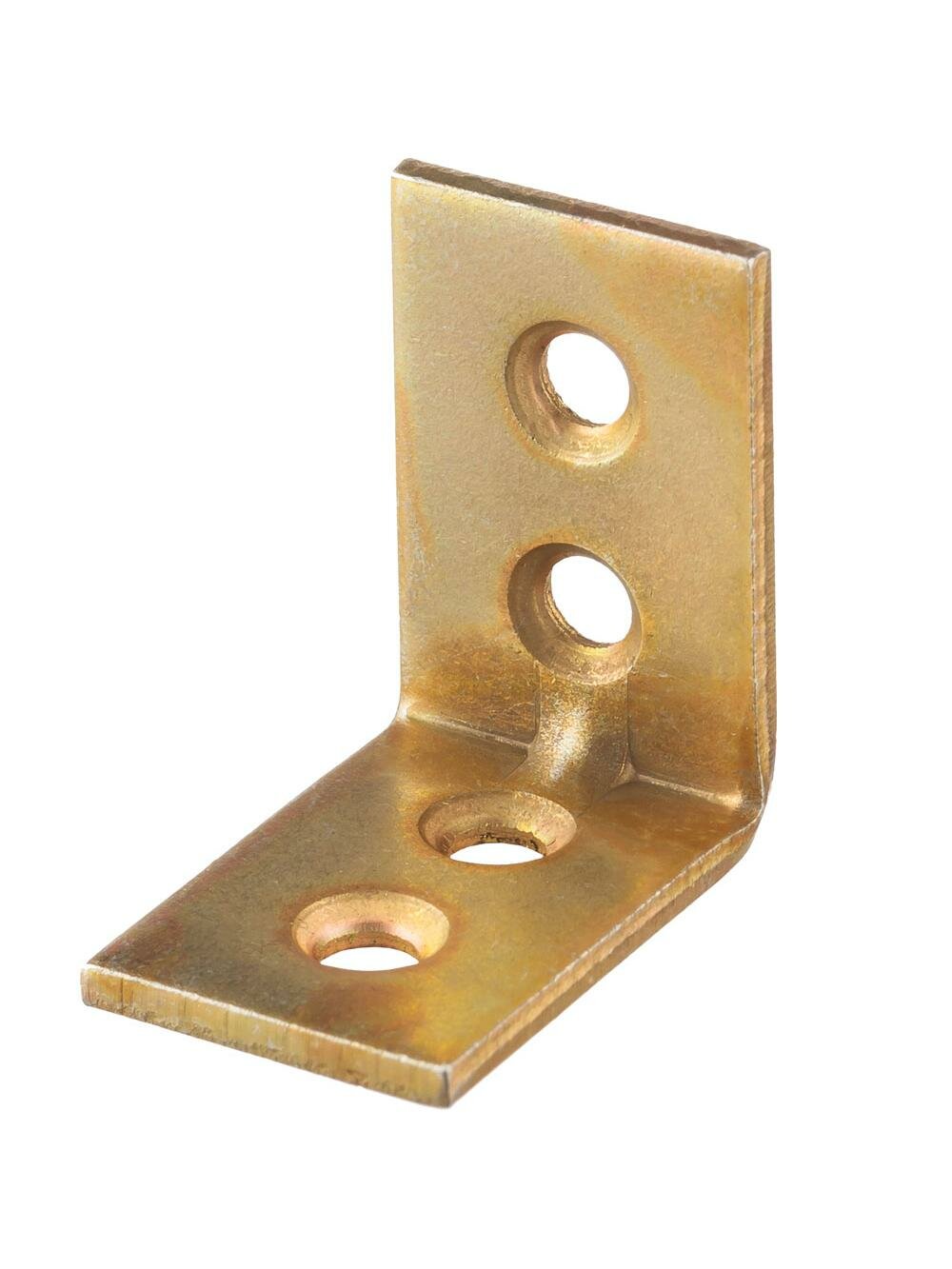 Набор Уголок мебельный узкий УМ-2.0, 25х25х17 х 2мм, желтый цинк, ЗУБР {31031-25} (30 шт)