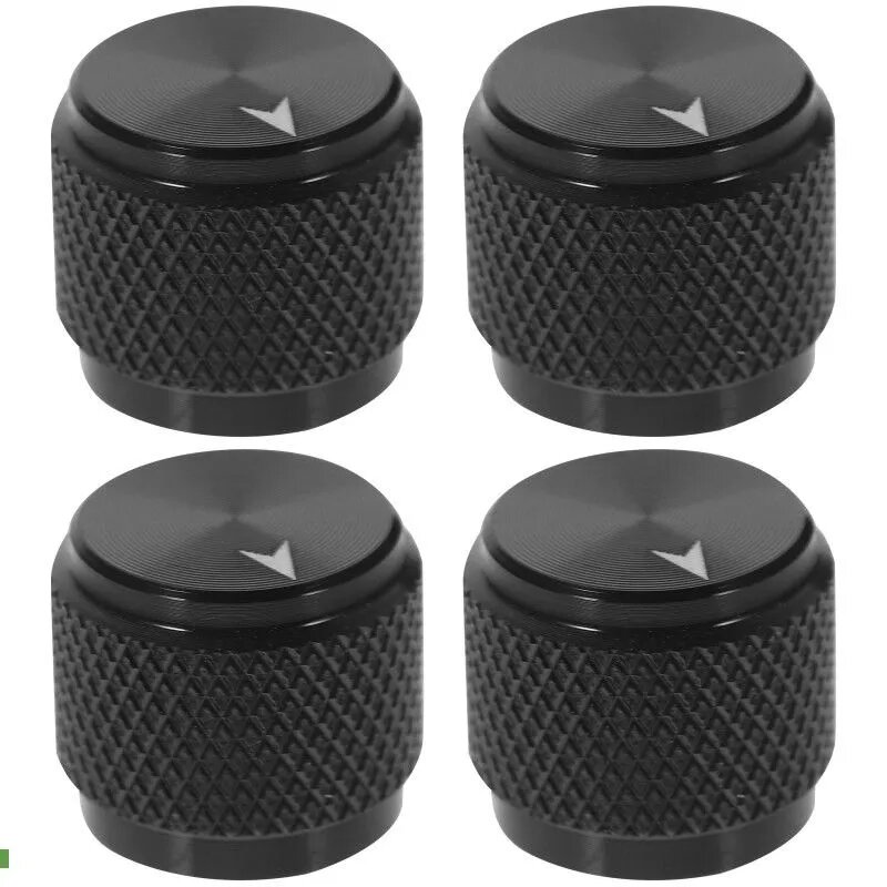 4 шт. Крышки регулятора громкости из алюминиевого сплава, заменяющие гитарные детали