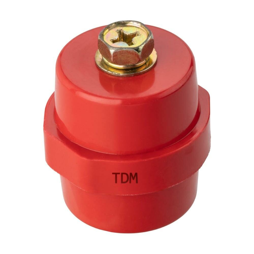 Силовой изолятор с болтом TDM ELECTRIC SM40 Н40хD40хМ8мм SQ0807-0010