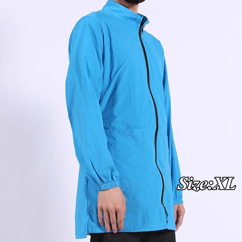 Полиэтиленовый халат грумера Blue Top XL