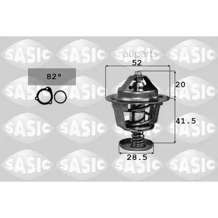SASIC 3306033 Термостат, охлаждающая жидкость