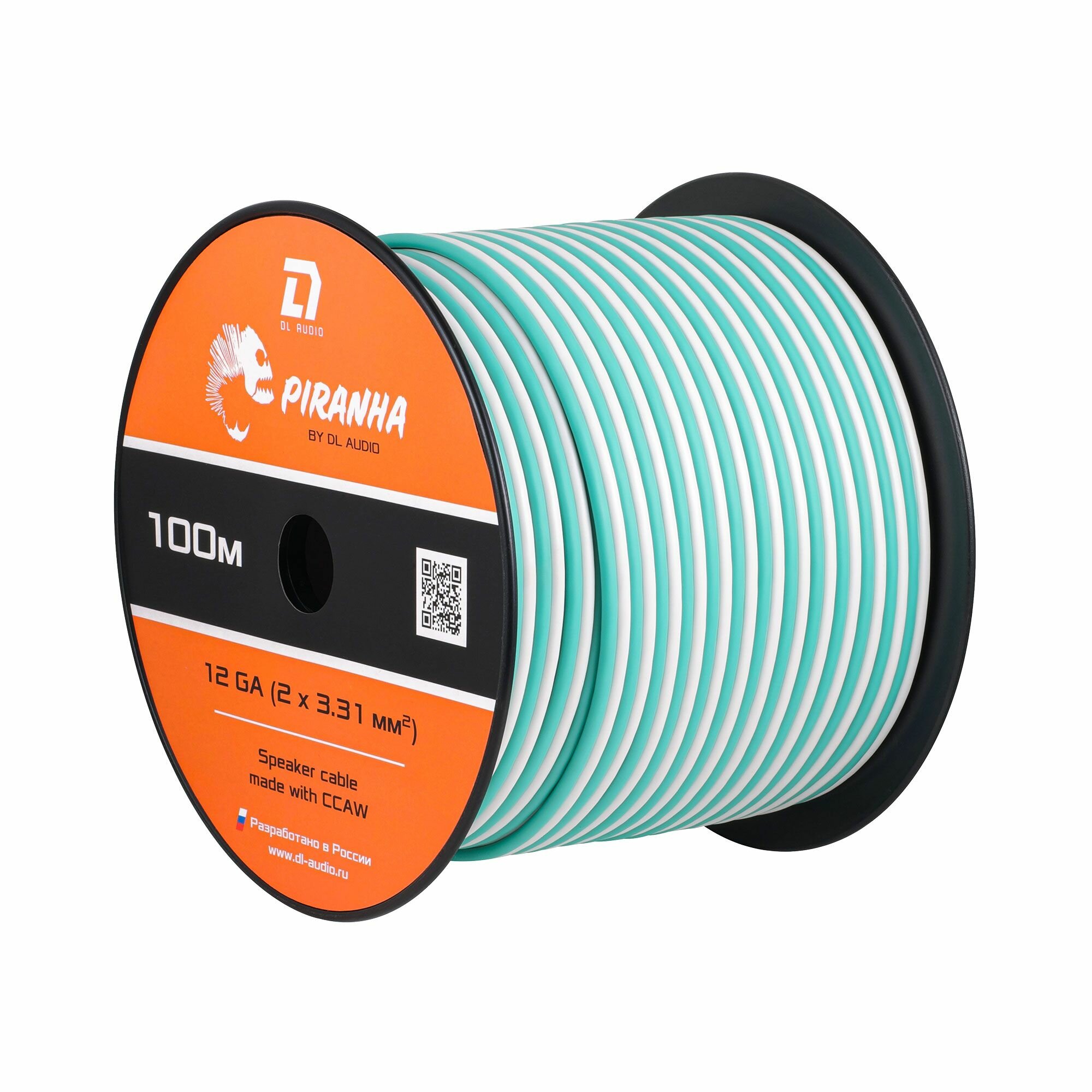 Кабель акустический DL Audio Piranha Speaker Cable 12 Ga