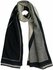 Шарф-манишка  001, grey/black