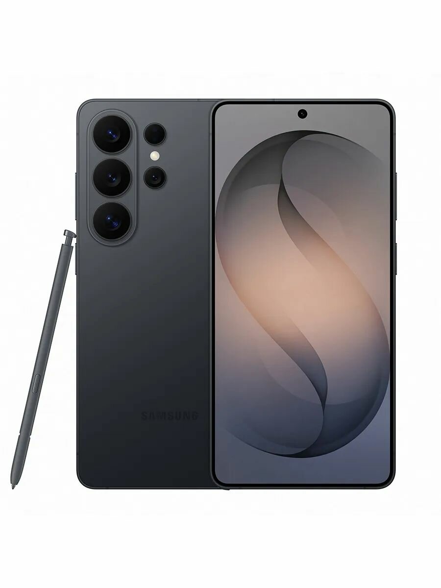 Смартфон Samsung Galaxy S26 Ultra, камера 200 Мп, OLED-экран, 12ГБ, 256ГБ black