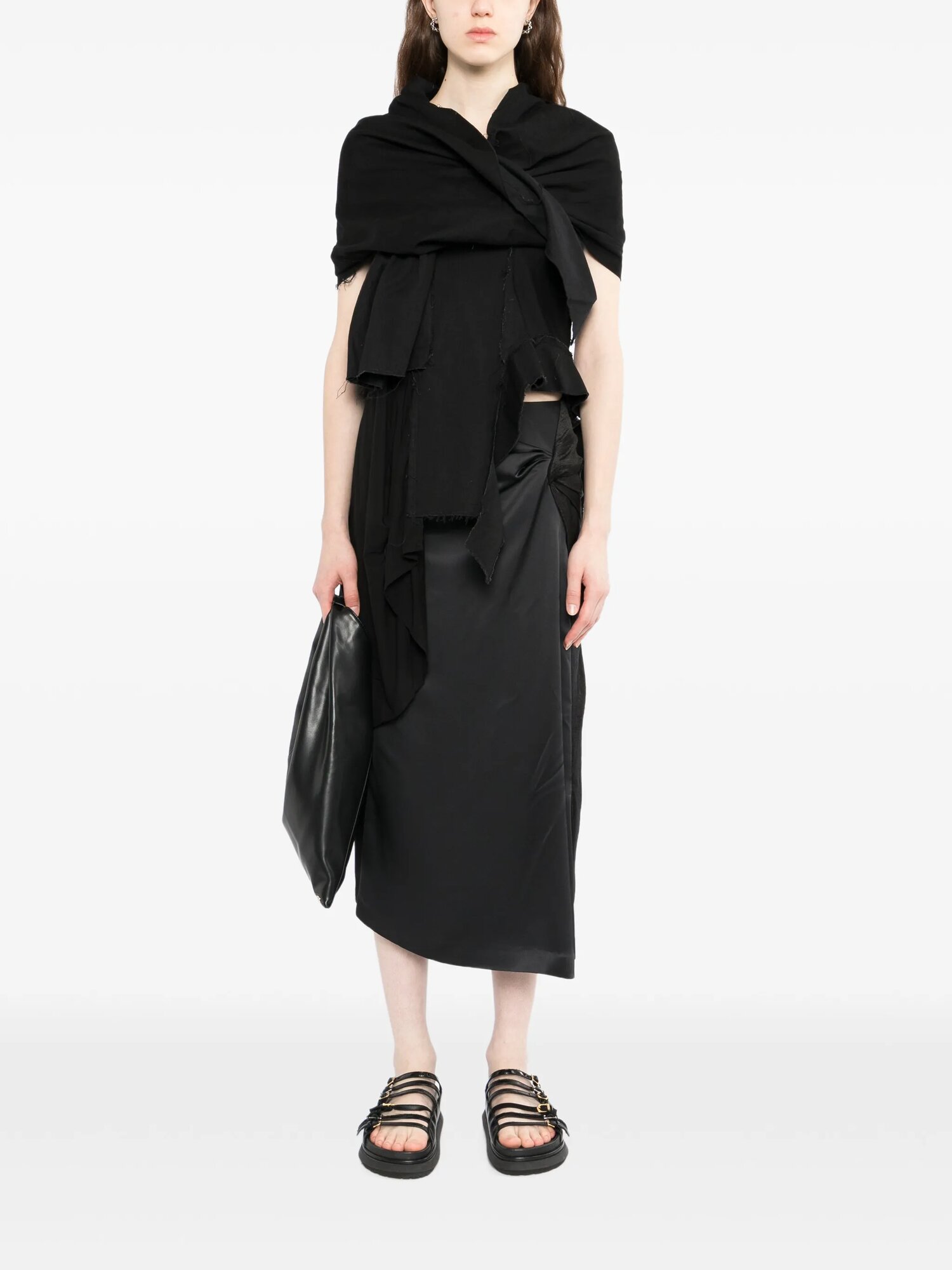 Блуза Yohji Yamamoto, размер 42 — фото 1