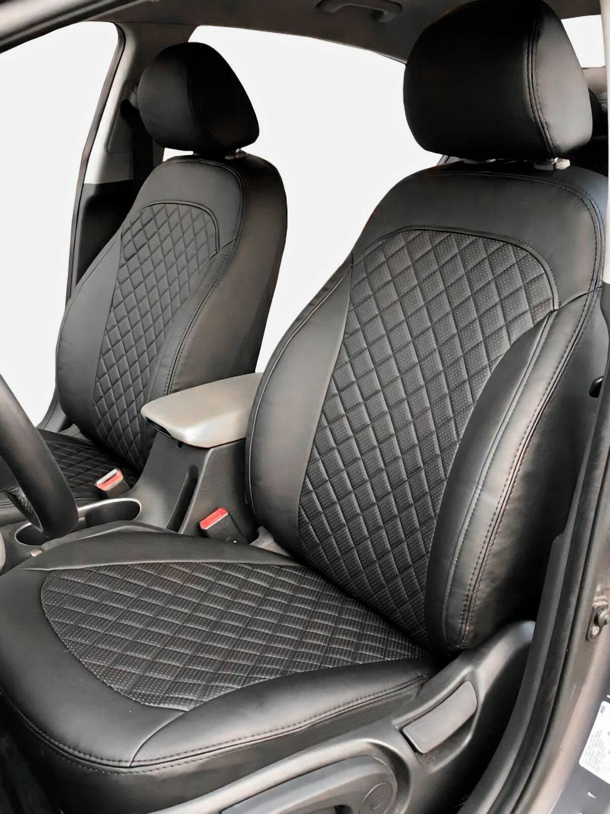 Чехлы Хендай Элантра 6, Чехлы экокожа Hyundai Elantra ad 6 2015 2016 2017 2018 2019 года