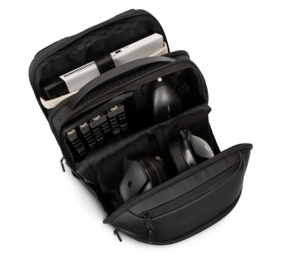 Рюкзак Alienware Horizon Utility Backpack aw723p черный для ноутбука из полиэстера и полиуретана — фото 1