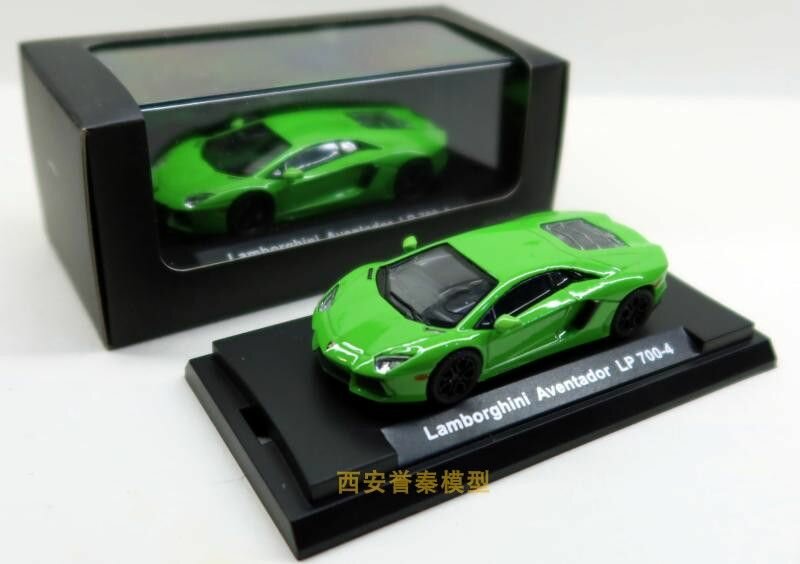 Модель автомобиля Lamborghini LP700-4 в масштабе 1:64 от Kyosho