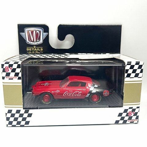 M2 Machines 1:64, литая модель автомобиля Coca-Cola(1976 GMC)