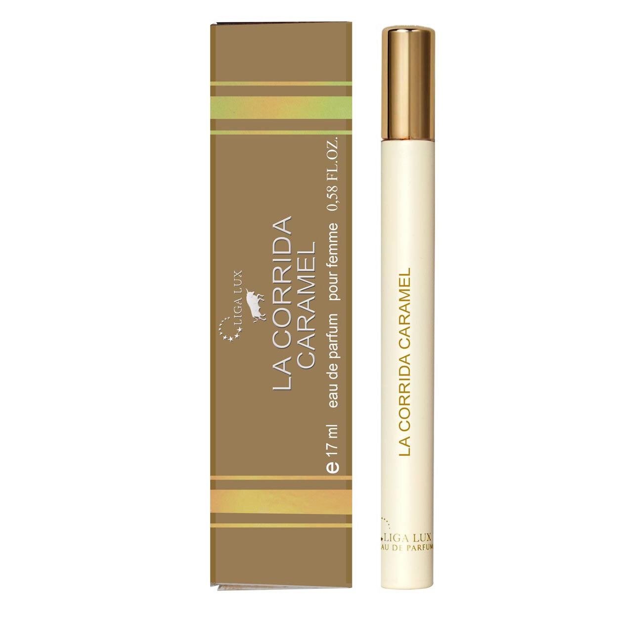 Парфюмерная вода Liga Lux LA CORRIDA Caramel 17ml (аромат Lac Intense) для женщин