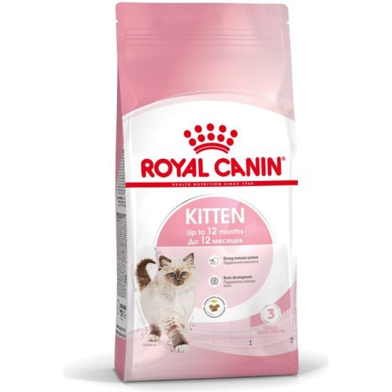Корм для котят от 4 до 12 месяцев Royal Canin Kitten 10кг