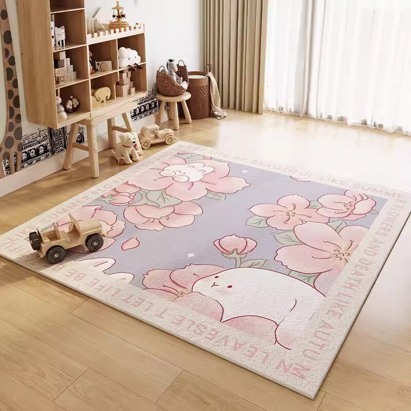 Квадратный коврик для вращающегося стула, коврик для компьютерного кресла в спальне, защитная подкладка для пола, бесшумный коврик под офисным креслом.