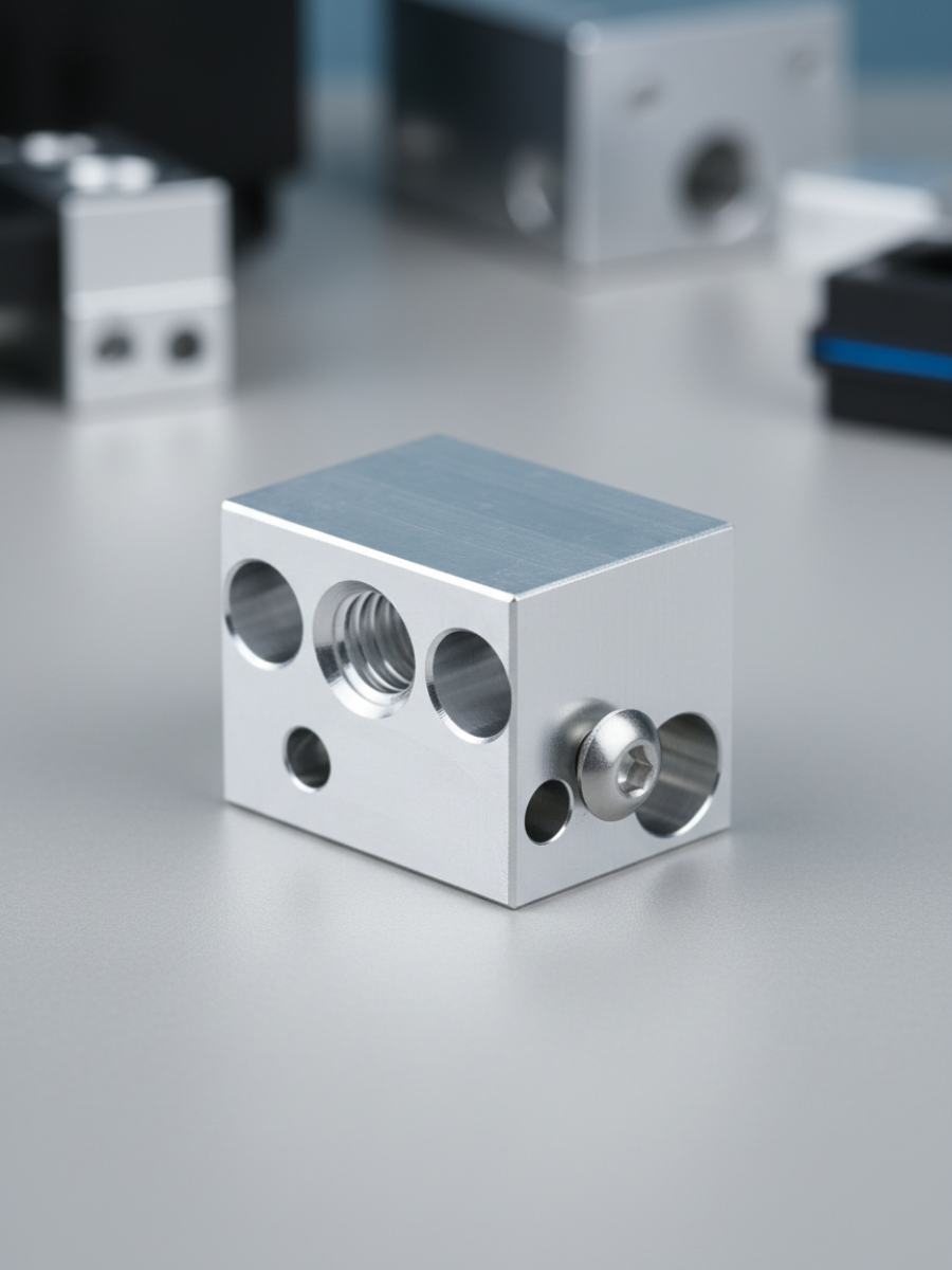 Нагревательный блок для 3D-принтера Elegoo Neptune 4, алюминий