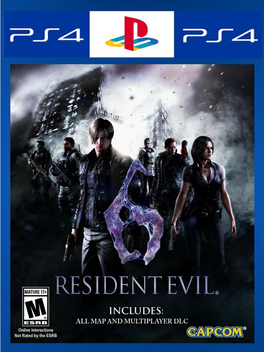 Игра Resident Evil 6 для PlayStation 4, Русский язык, Цифровая версия
