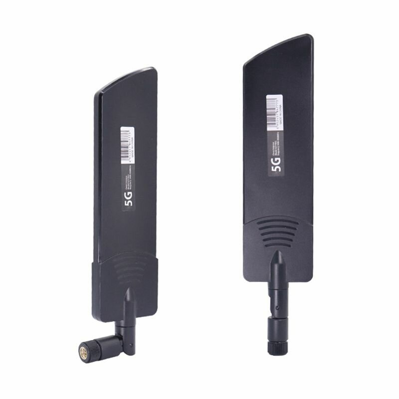 L3(R F I N) 2PCS 5G Антенна 5G/3G/4G/GSM Полнодиапазонный Клей-Карандаш Omni Wireless Smart Meter Router Module Gain Black SMA Male
