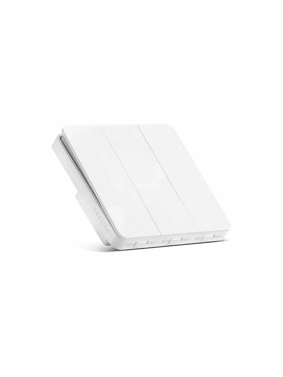 Тройной настенный выключатель YEELIGHT Flex Switch WHITE YLKG14YL