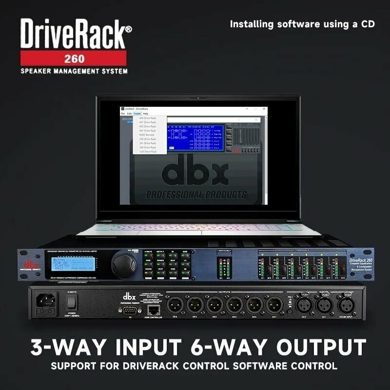 Процессор эффектов DRIVERACK 260 — фото 1