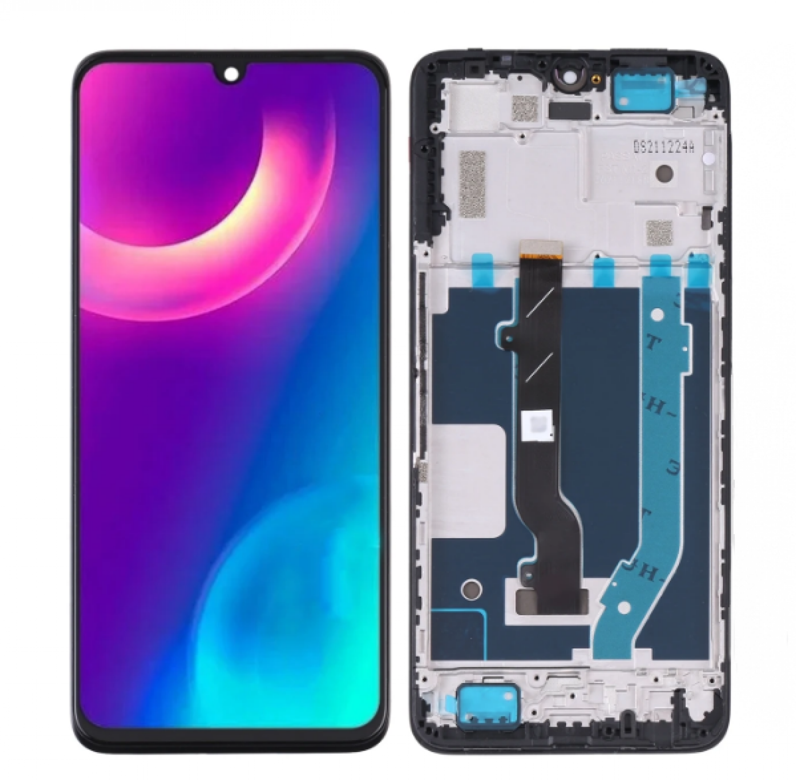 LCD-ЖК сенсорный дисплей MyPads для TCL 30, TCL 30 5G и TCL 30+ plus, черный