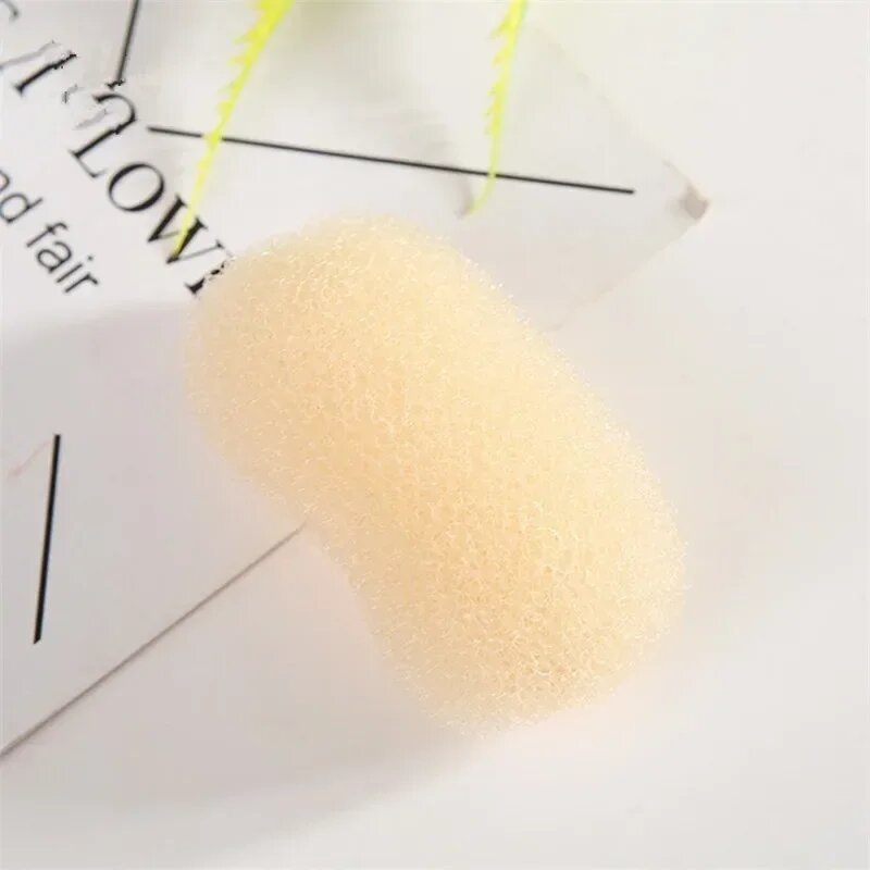 Аксессуары для укладки волос: Волшебная губка-бигуди для пучка, инструмент для создания beige