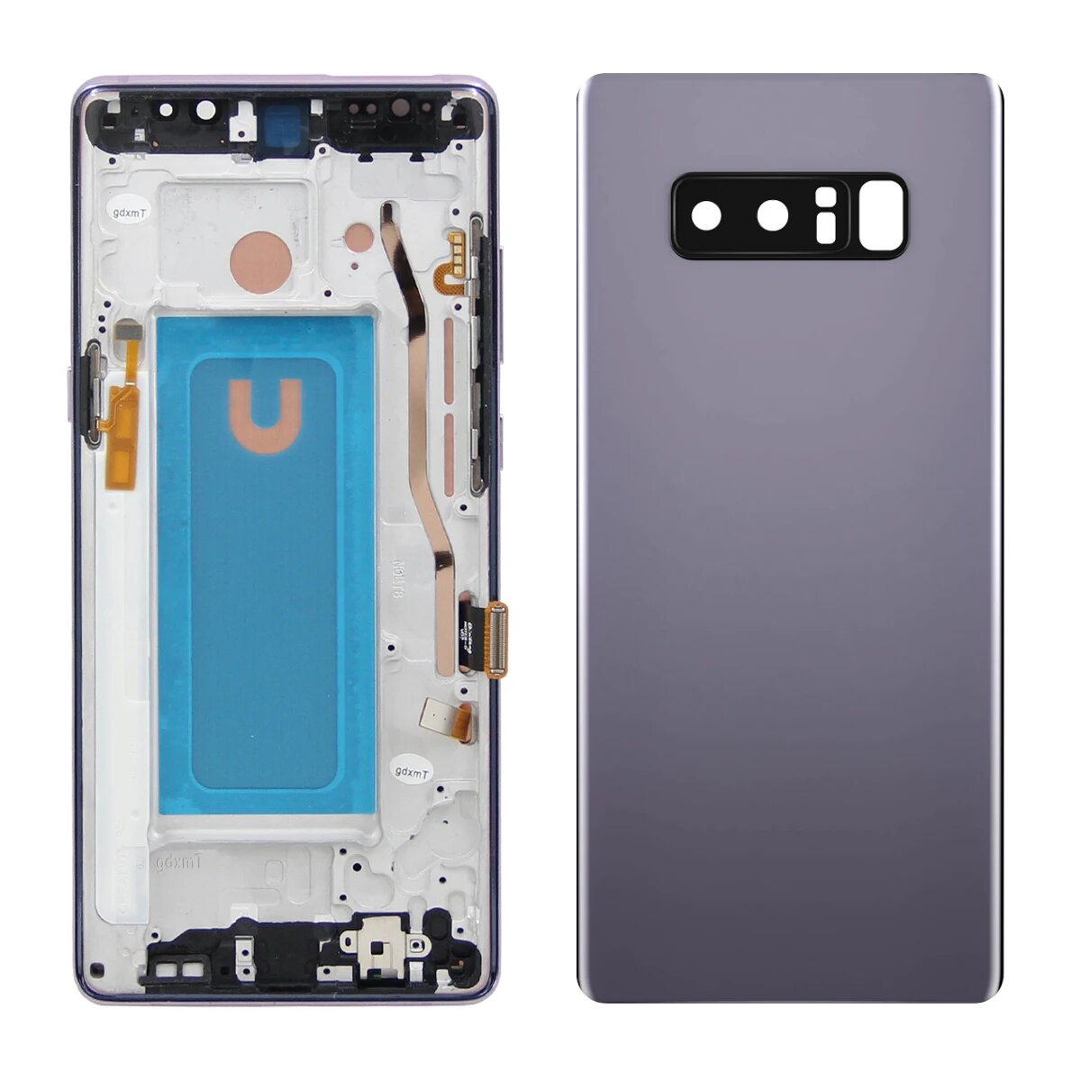TFT note8 Экран для Samsung Note8 N950F N950U N950W N950FD ЖК-дисплей с цифровым Purple Frame Cover