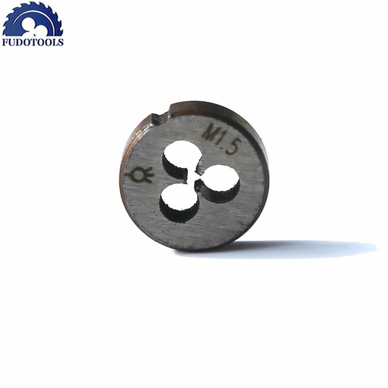 Плашка ручная, М1,5х0,35, Сталь инструментальная, 1 штука, FUDO