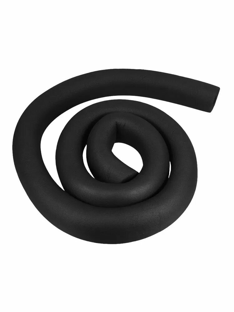 Черная утепляющая трубка из нитрильного каучука для домашней теплоизоляции труб