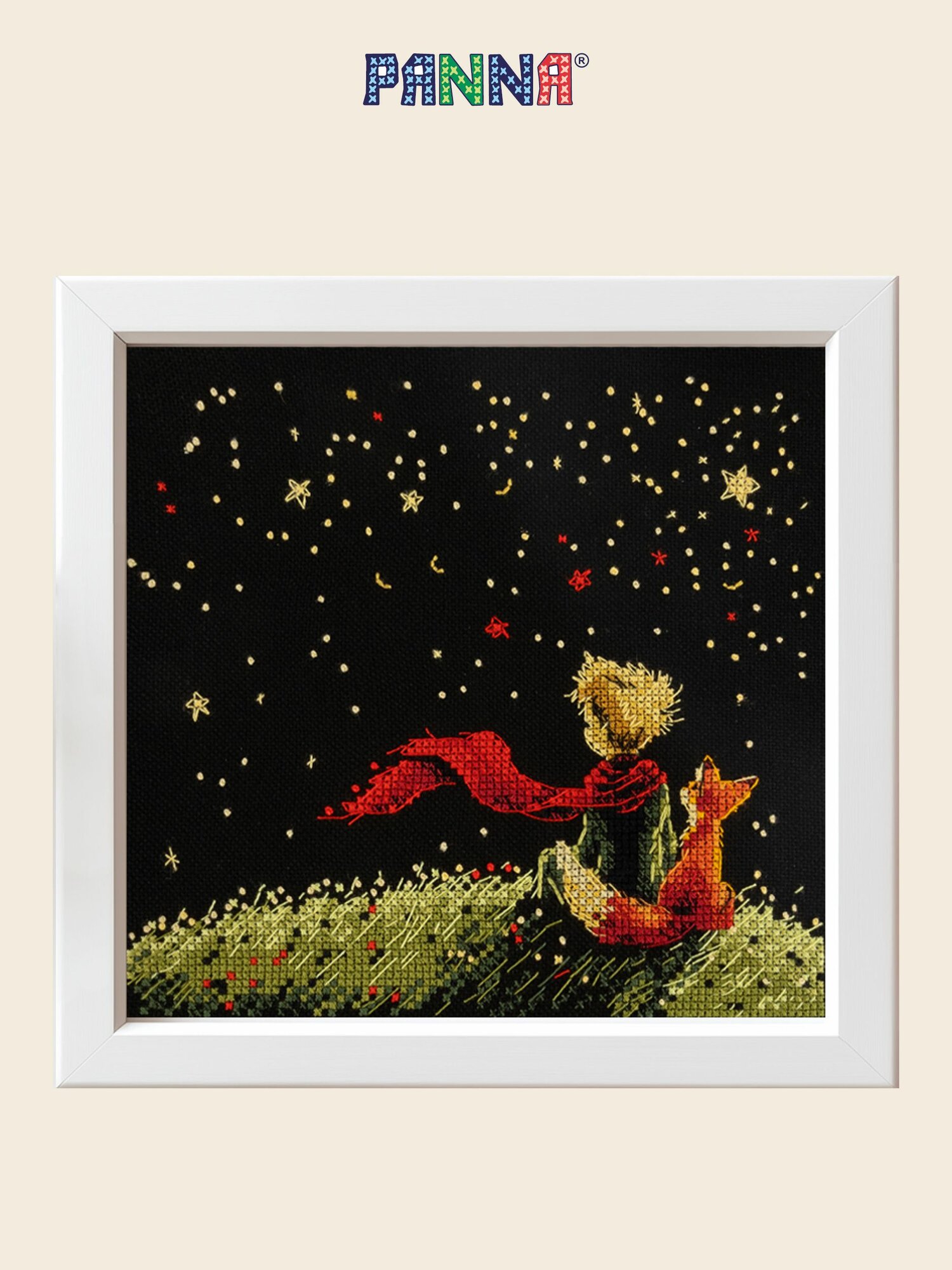 Набор для вышивания PANNA VS-7555 "Мечты о звездах" 17.5 х 17.5 см