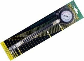 Компрессометр для бензиновых двигателей W-KM04 резьбовой с гибким шлангом 0-1,6 МПа (0-16 кг/см2), М14х1.25 орион