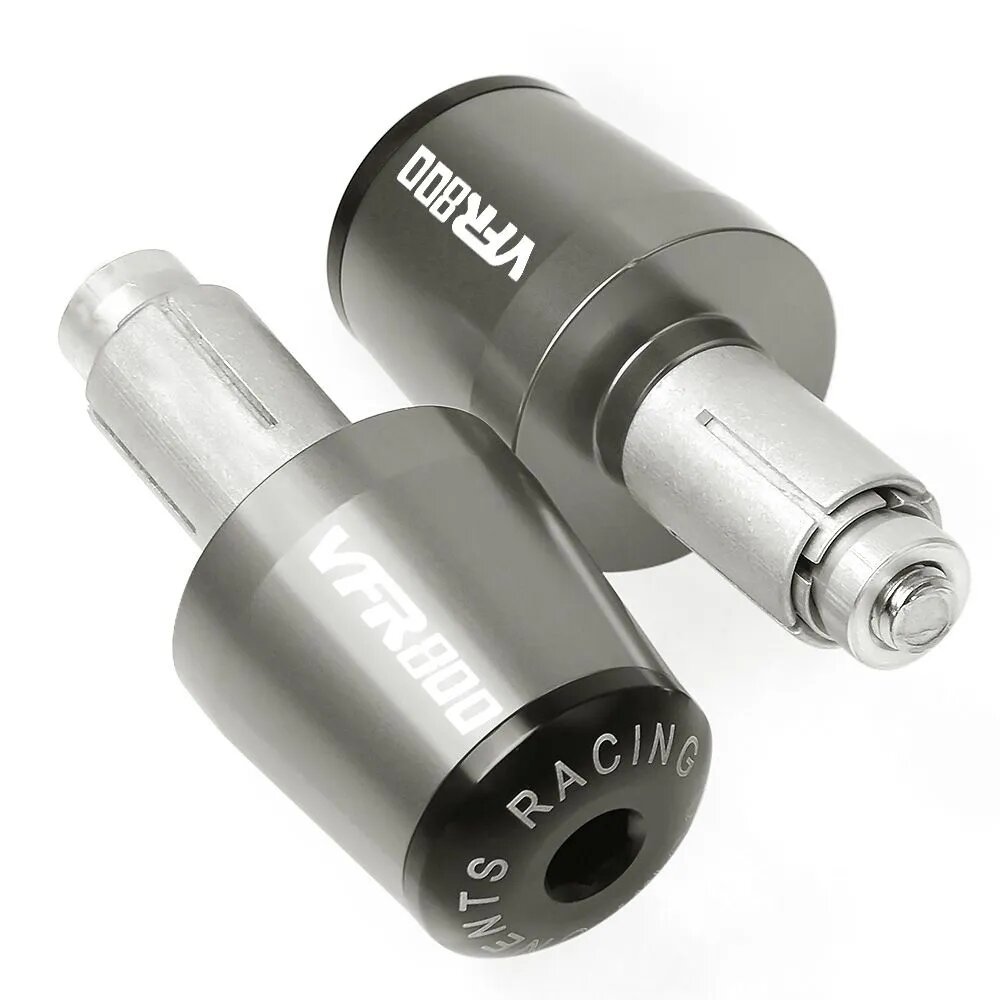 Грузики руля для мотоцикла 22mm MSX125 для HONDA MSX125, алюминий, серый