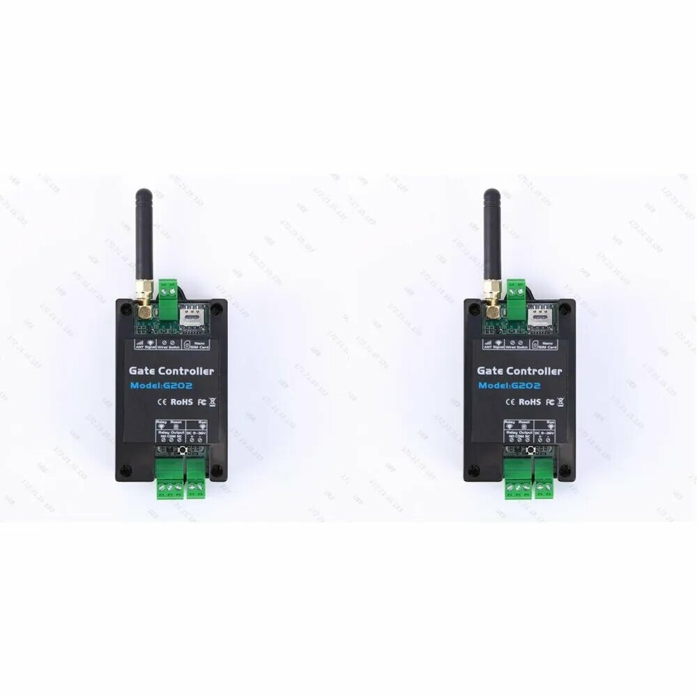 2 шт. Беспроводной GSM контроллер 2G, релейный выключатель для ворот