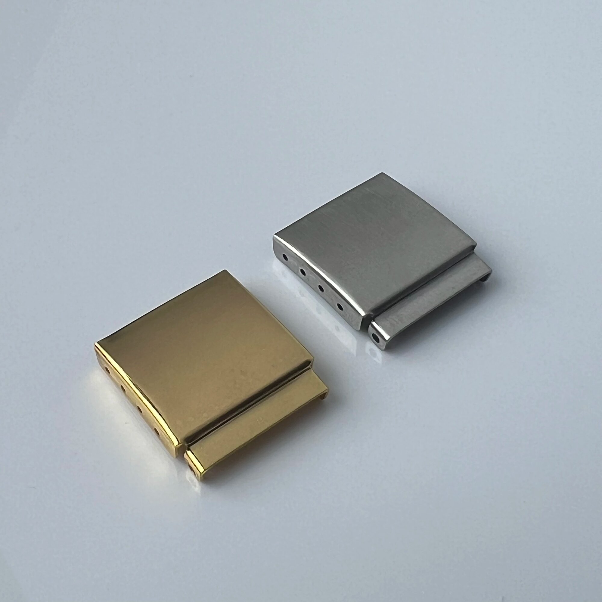 Стальной браслет-удлинитель для часов Golden 16mm
