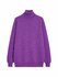 Свитер FORTELA Shetland roll-neck sweater, размер 42, , фиолетовый